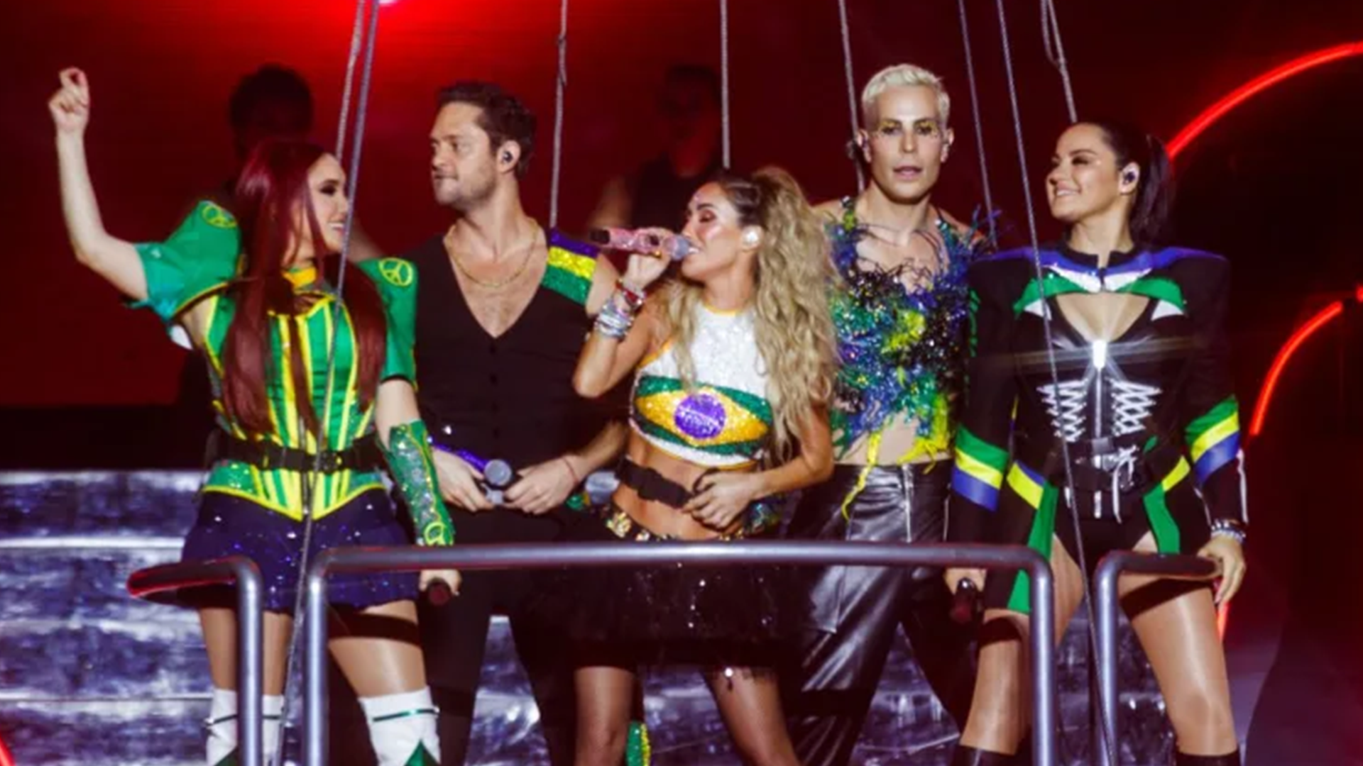 Yuzer no show do RBD no Brasil