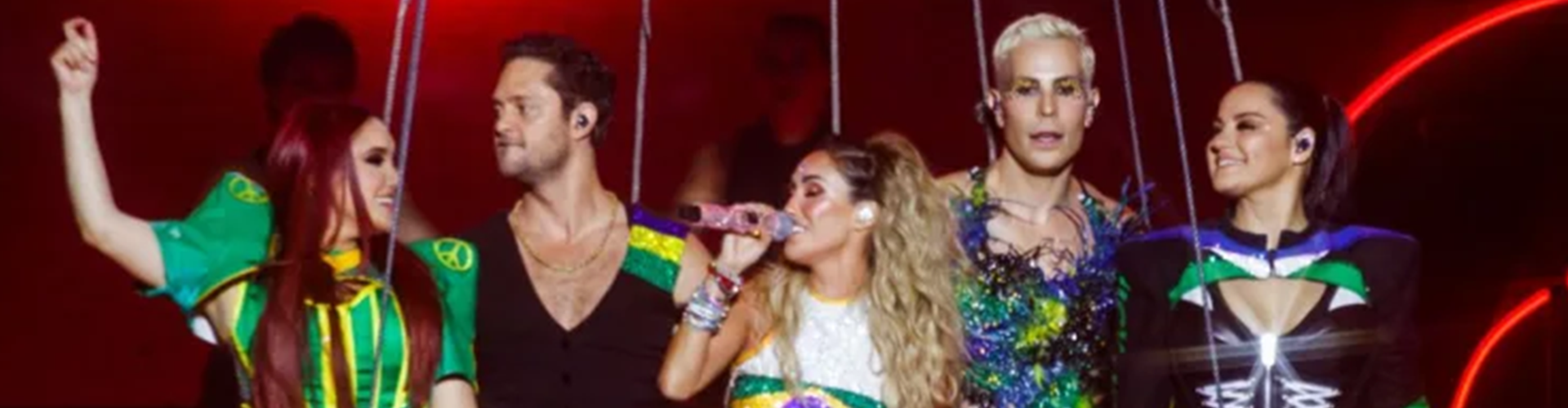 Yuzer no show do RBD no Brasil